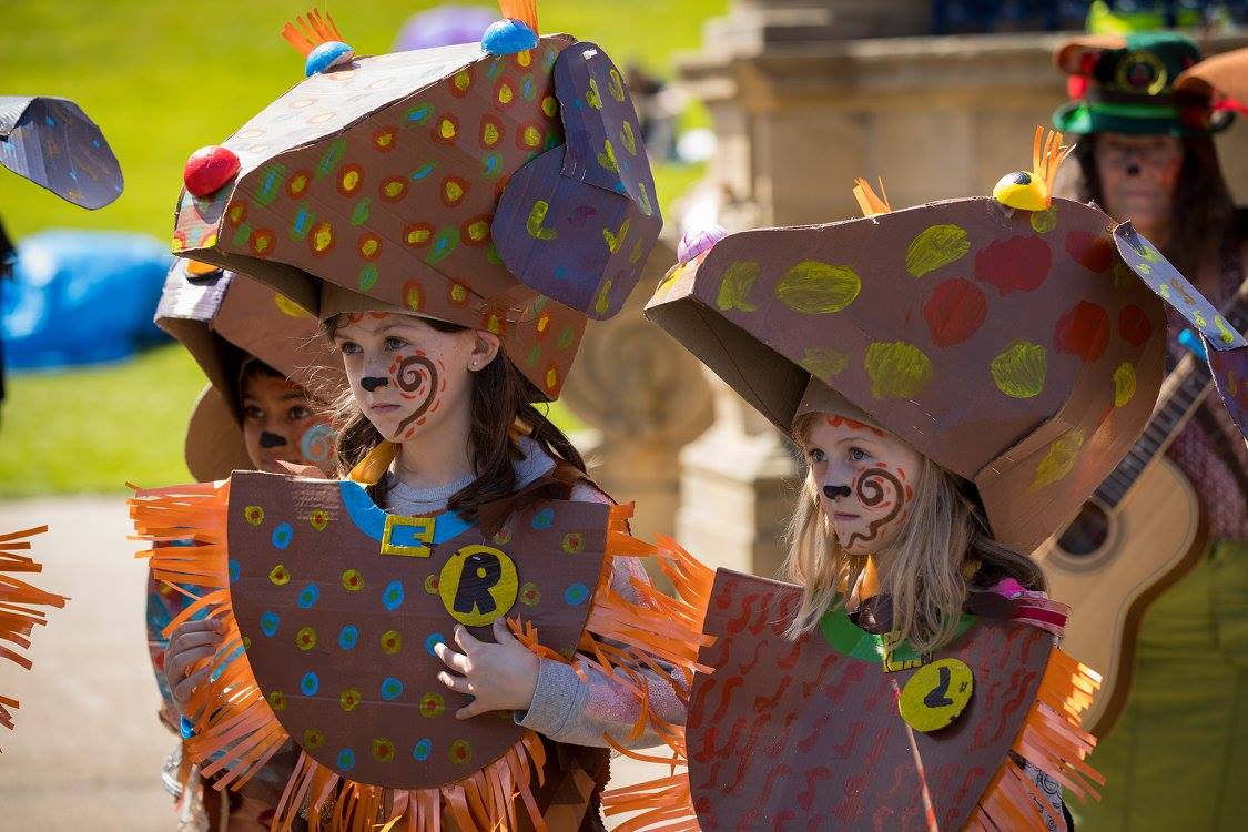 David Hockney 80th Birthday Puppet Parade - Handmade Productions